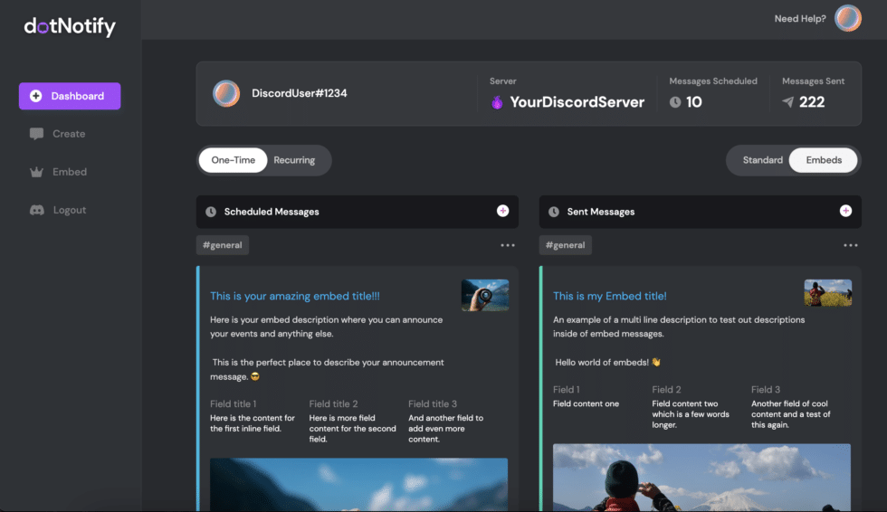 How To Create An Embed Message In Discord - Full Tutorial